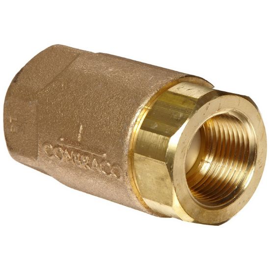 Apollo Ball Cone CVB Cast Bronze In-line Check Valve, 1-1/2 in., FNPT ...