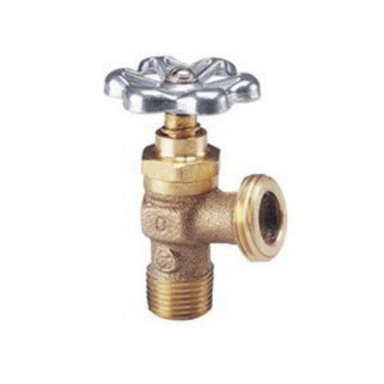 Delta 32W200 1/2 in. Copper X MIP Brass Sediment Faucet Valve ...