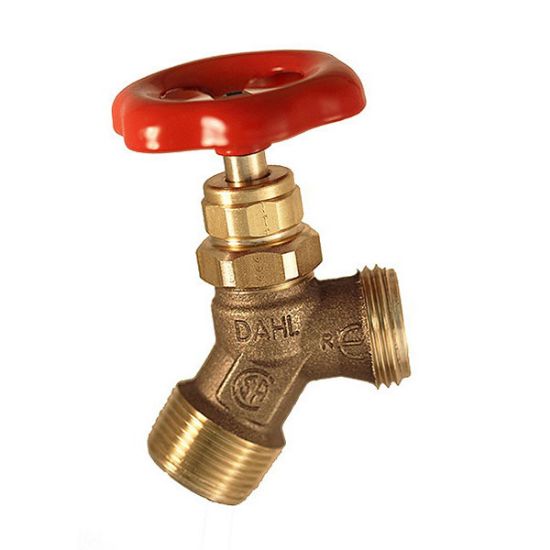 dahl Valve E2316-61 3/4 in. MIP x Male Hose Sediment Faucets Hose Valve ...