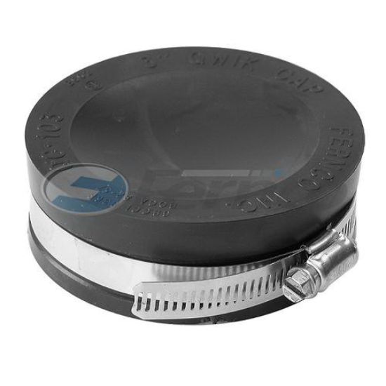 Fernco Connectors Ltd. QC-102 Qwik Cap 2 in. Flexible Pipe Cap ...
