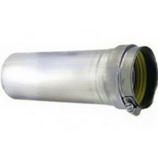 Flexmaster 2NVP41.5 NovaVent 4 in. x 1-1/2 ft. Stainless Steel Gas Vent ...