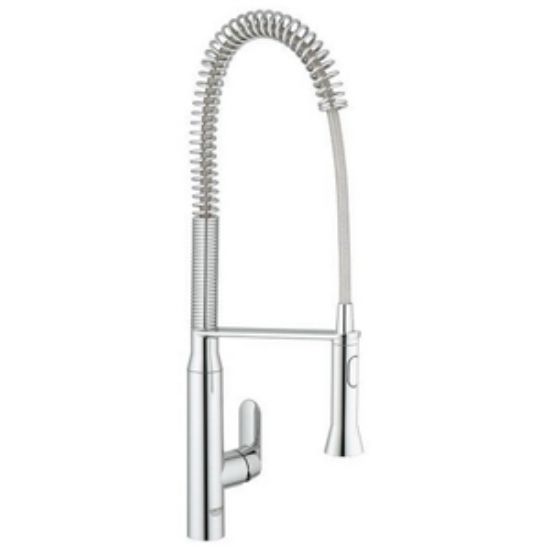 Grohe 32951000 Ladylux Single Handle Lever Kitchen Sink Faucet ...