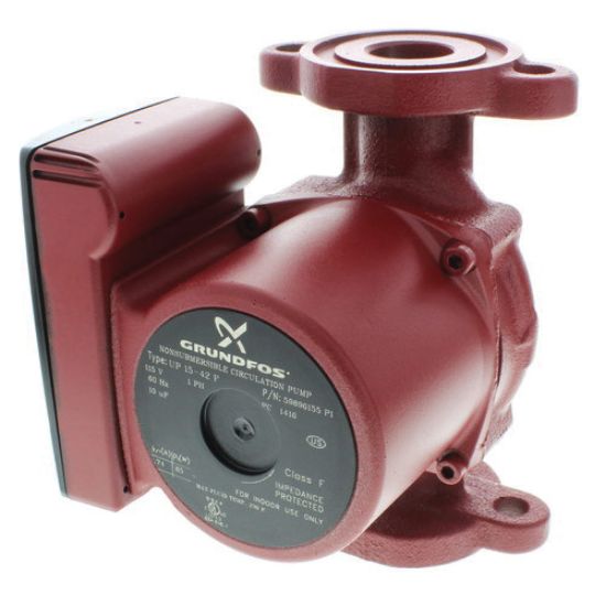 Grundfos Brute II UP 15-42F Cast Iron Closed System Small Stator ...