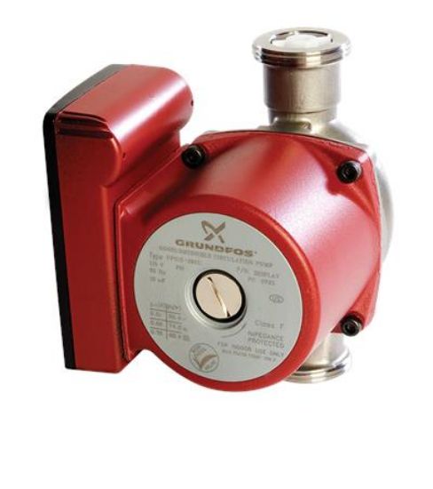 Grundfos 59896773 UPS 115V 2/25 hp Electric Stainless Steel 3-Speed ...