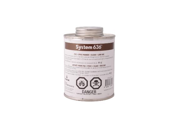 Ipex 196017 System 636 1 pt PVC/CPVC Primer, Clear | Wolseley Express