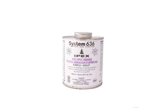 Ipex 196043 System 636 1 qt PVC/CPVC Primer, Purple | Wolseley Express