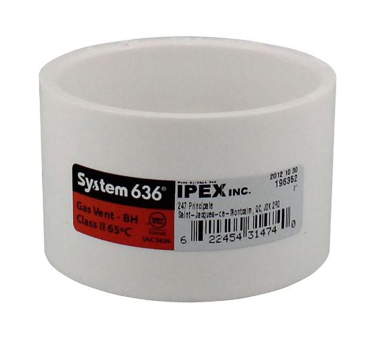 System 636 2 in. x 2 in. Hub PVC FGV Coupling | Wolseley Express