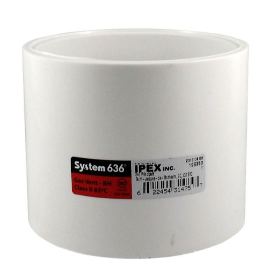 System 636 3 in. x 3 in. Hub PVC FGV Coupling | Wolseley Express