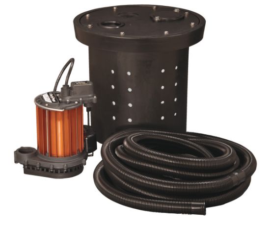 Liberty Pumps CSP-257 CSP-Series 115V 1/3 hp Submersible Crawl Space ...