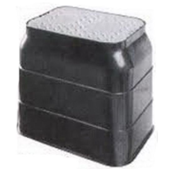 Mainline Backflow Products PE-2013 PVC Access Box For 4 in. Full Port ...