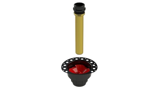 +osb ITD35 2 in. ABS Island Tub Drain Testable Rough-in for ...