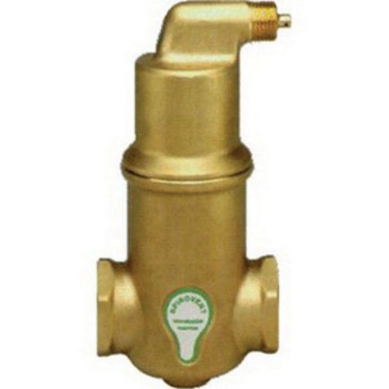 Spirotherm Spirovent Junior Microbubble VJR Brass Air Eliminator, 1-1/2 ...