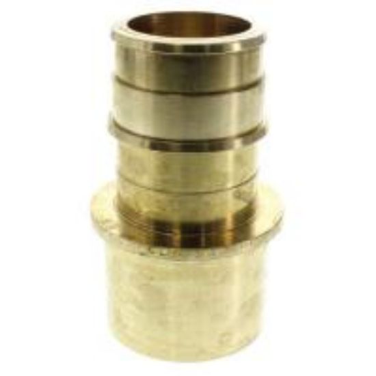 Uponor LF4505050 ProPEX F1960 LF Brass Sweat Fitting Adapter, 1/2 in ...
