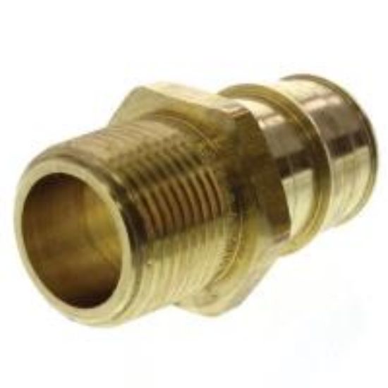 Uponor LF4527575 ProPEX F1960 LF Brass Male Threaded Adapter, 3/4 in ...