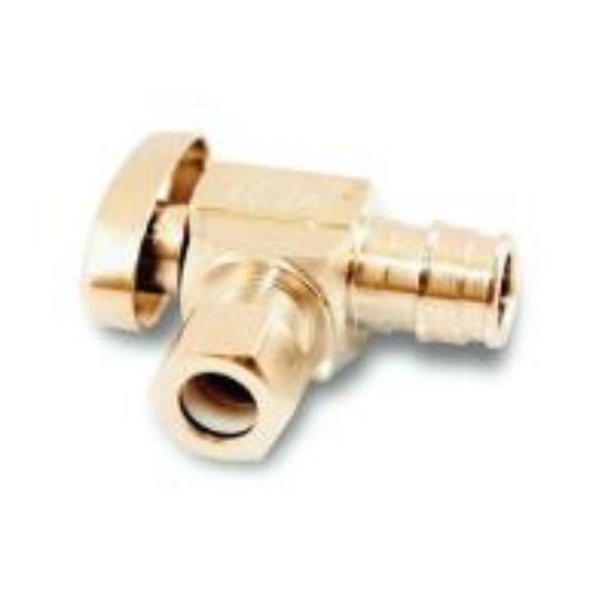Uponor LF4855038 ProPEX F1960 1/2 in. x 3/8 in. PEX x Compression Brass ...
