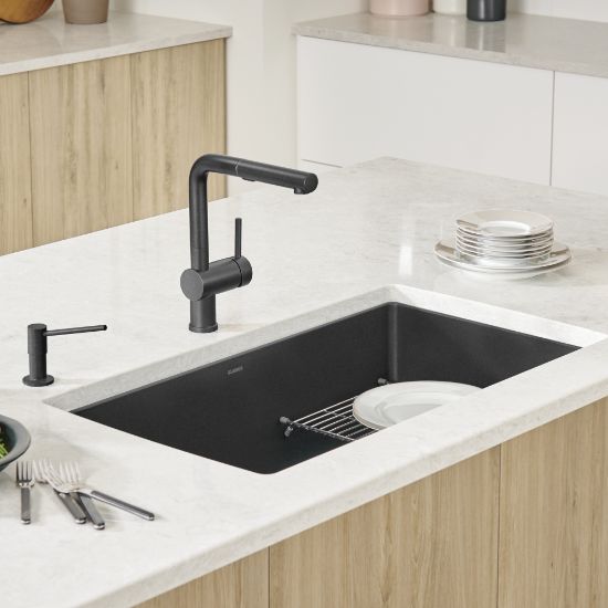 Blanco 400890 Precis U Super Évier sous plan à une cuve PRECIS U SUPER ...
