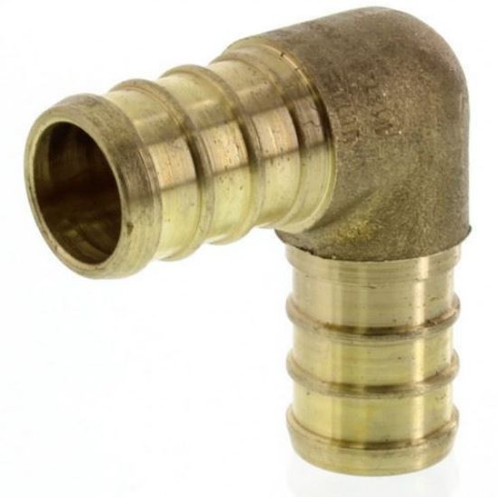 1/2 in. PEX Barb Brass 90 Degree Elbow | Wolseley Express