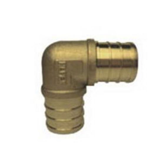 3/4 in. PEX Barb Brass 90 Degree Elbow | Wolseley Express