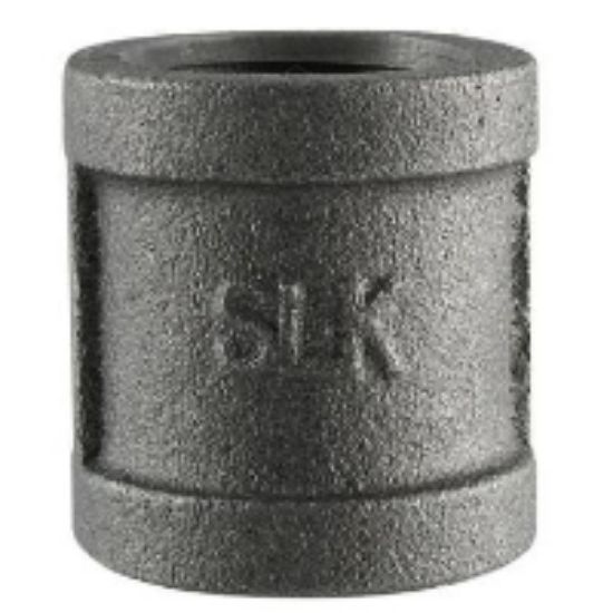 2 in. Female Black Malleable Iron Coupling | Wolseley Express