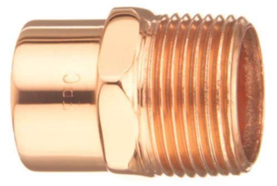 1-1/4 in. Copper x MIP Male Wrot Copper Pressure Adapter | Wolseley Express