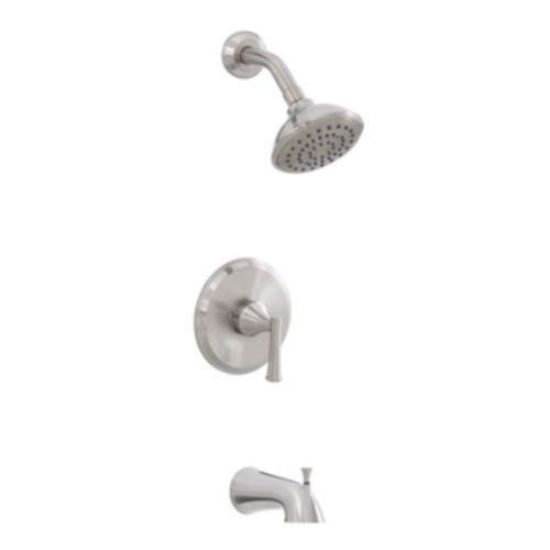 PROFLO PF2830GBN Willett Tub and Shower Trim Kits, Brushed Nickel ...