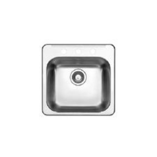 Blanco 401349 Horizon 20 in. x 20-1/2 in. Drop-in Stainless Steel ...
