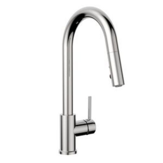 Belanger SLM78CP2 Slim Single Handle Lever Kitchen Sink Faucet with ...