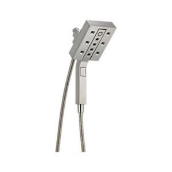 Delta 58473-SS In2ition Multi Function Hand Shower, Stainless Steel ...