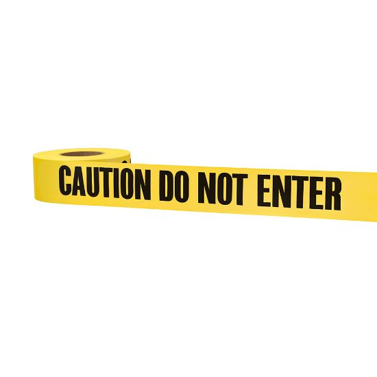 Milwaukee 77-1006 1000 ft. Premium Yellow Barricade Tape - Caution Do ...