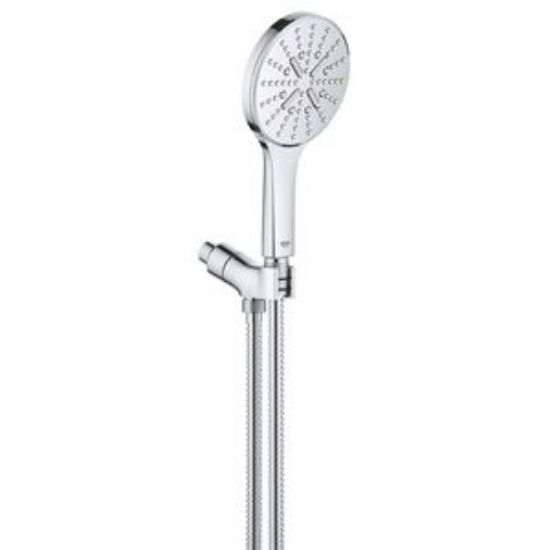 Grohe 26604000 Rainshower Multi Function Hand Shower Kit, StarLight ...