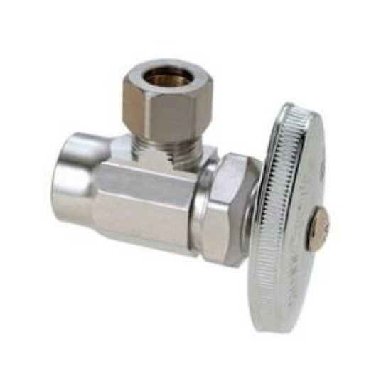 BrassCraft SSR19X CPEF 1/2 in. x 3/8 in. Sweat x Compression Brass ...