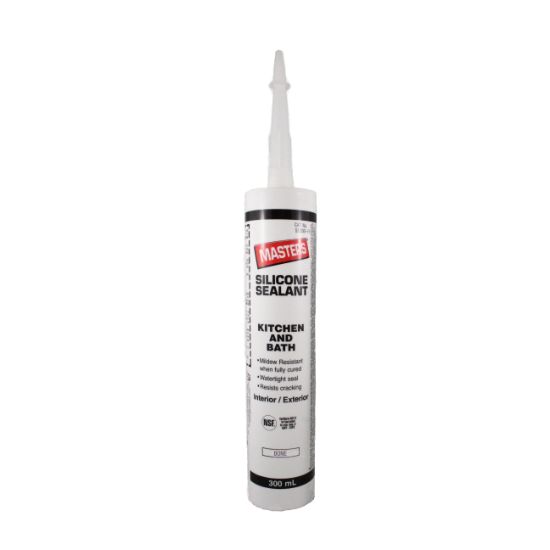Masters SS300B 300 mL Silicone Sealant, Bone | Wolseley Express