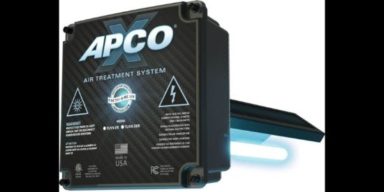 Alltemp FreshAire TUV-APCOX-DER3 In-Duct Air Purifier with V-Twin ...