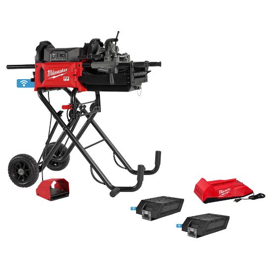 Milwaukee Mxf512-2Xc Mx Fuel 2 In. Metal Pipe Threading Machine for ...