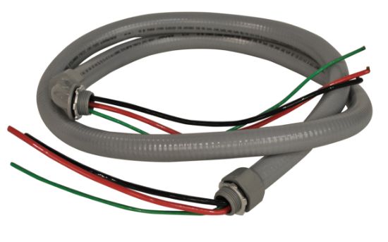 Motors & Armatures 84135 Liquid Tite 1/2 in. x 6 ft. Non-Metallic Whip ...