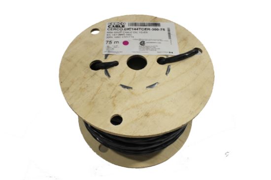 Cerco Cable CIC144TCER-300-75 75 m, 14/4 awg Conductors 300V Cable ...