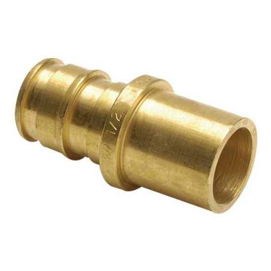 Uponor LF4507575 ProPEX F1960 LF Brass Sweat Fitting Adapter, 3/4 in ...