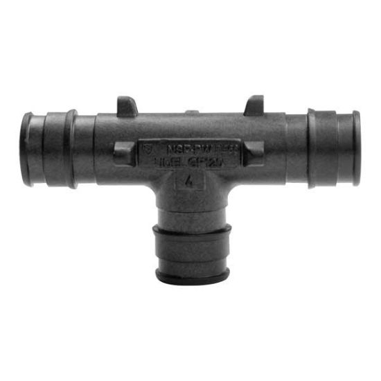 Uponor Q4755050 ProPEX F1960 EP Tee, 1/2 in. PEX x 1/2 in. PEX x 1/2 in ...