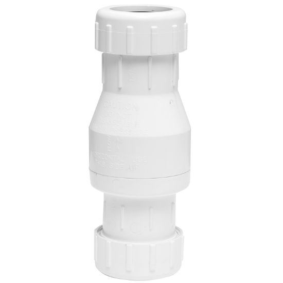 PROFLO PFPCVC300J 1-1/2 in. Compression x Compression Plastic Check ...