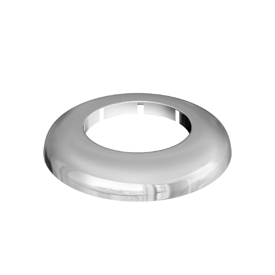 PROFLO PFSEECP 1/2 in. CTS Split ABS, Escutcheon, Polished Chrome ...