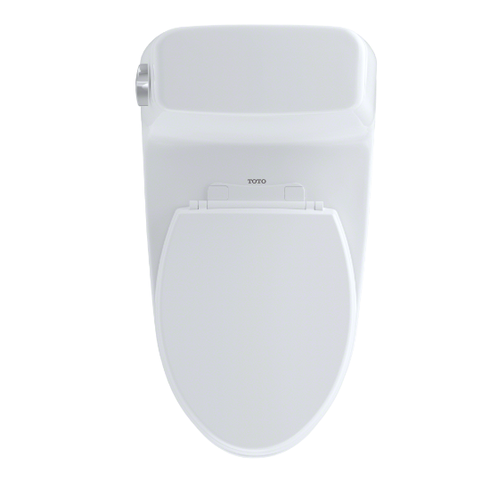 Toto MS854114E#01 Eco Ultramax 1.28 gpf Elongated One Piece Toilet with ...