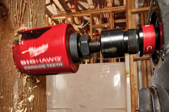 Milwaukee 49-56-9285 BIG HAWG Hole Saw with Carbide Teeth Kit (8 Piece ...