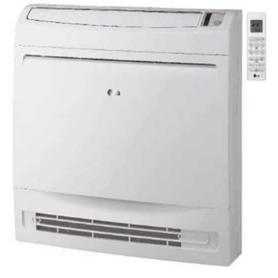 LG Electronics LQN120HV4 12000 btu/hr Single/Multi Zone Floor Console ...
