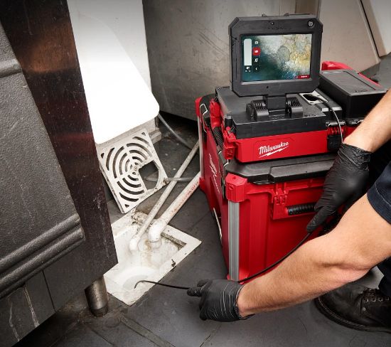 Milwaukee 315420 M12 PACKOUT 75 ft. Drain Camera w/ PACKOUT ...