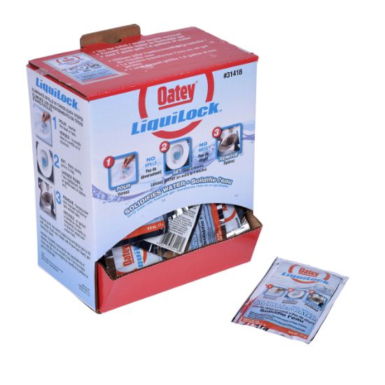 Gélifiant Liquilock Oatey Liquilock 31418 pour cuvettes de toilette, 0 ...